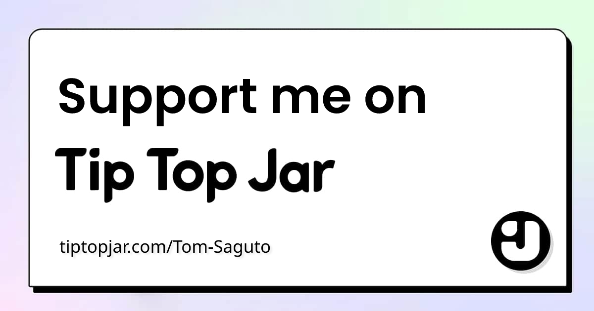 Tip Tom Saguto | Tip Top Jar